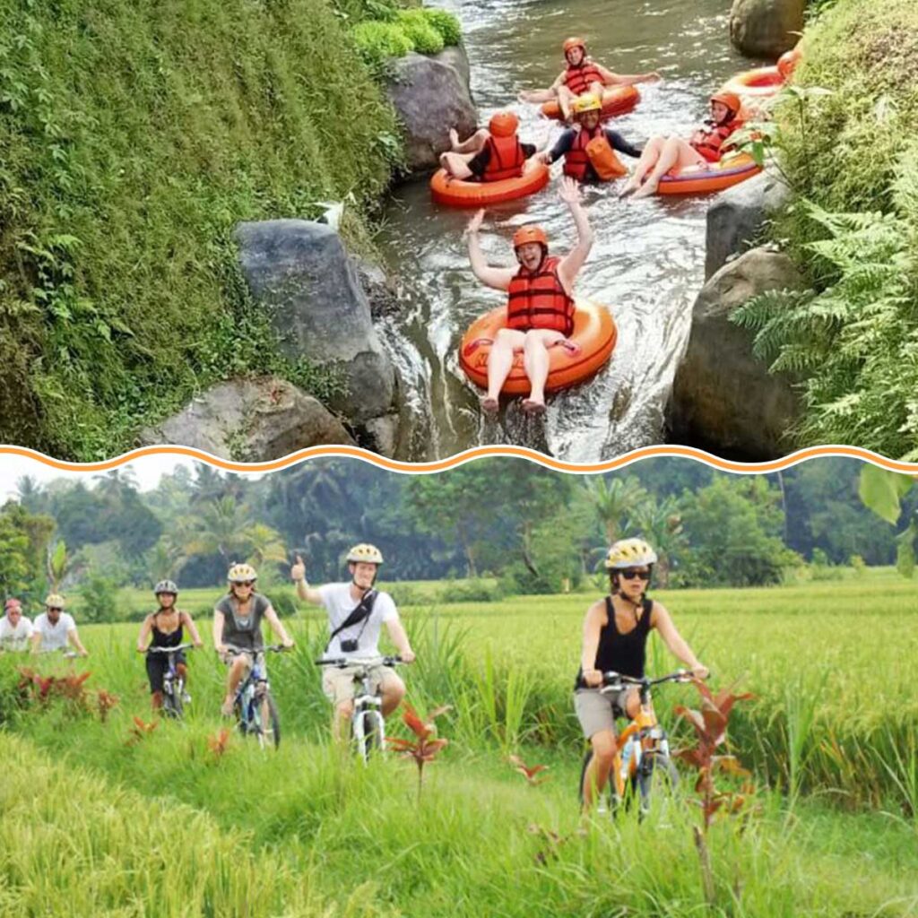 Pakerisan River Tubing + ATV Ride + SPA - Bali Tubing