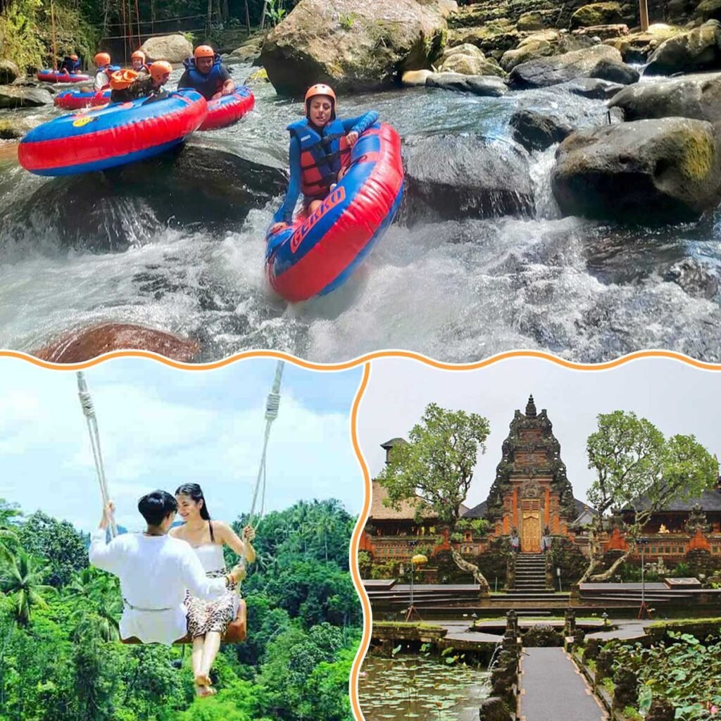 Cave River Tubing + Swing Tour - Bali Tubing